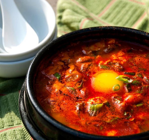 Korean Tofu Stew (Sun-Du-Bu-Jji-Gae, 순두부찌개) - Heal Your Skin with Sun ...